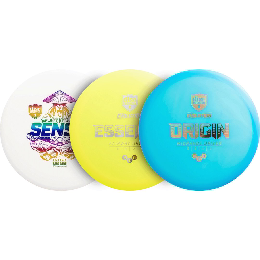 Discmania Starter Set – Kiekkosetti Aloittelijalle (3 kiekkoa ...