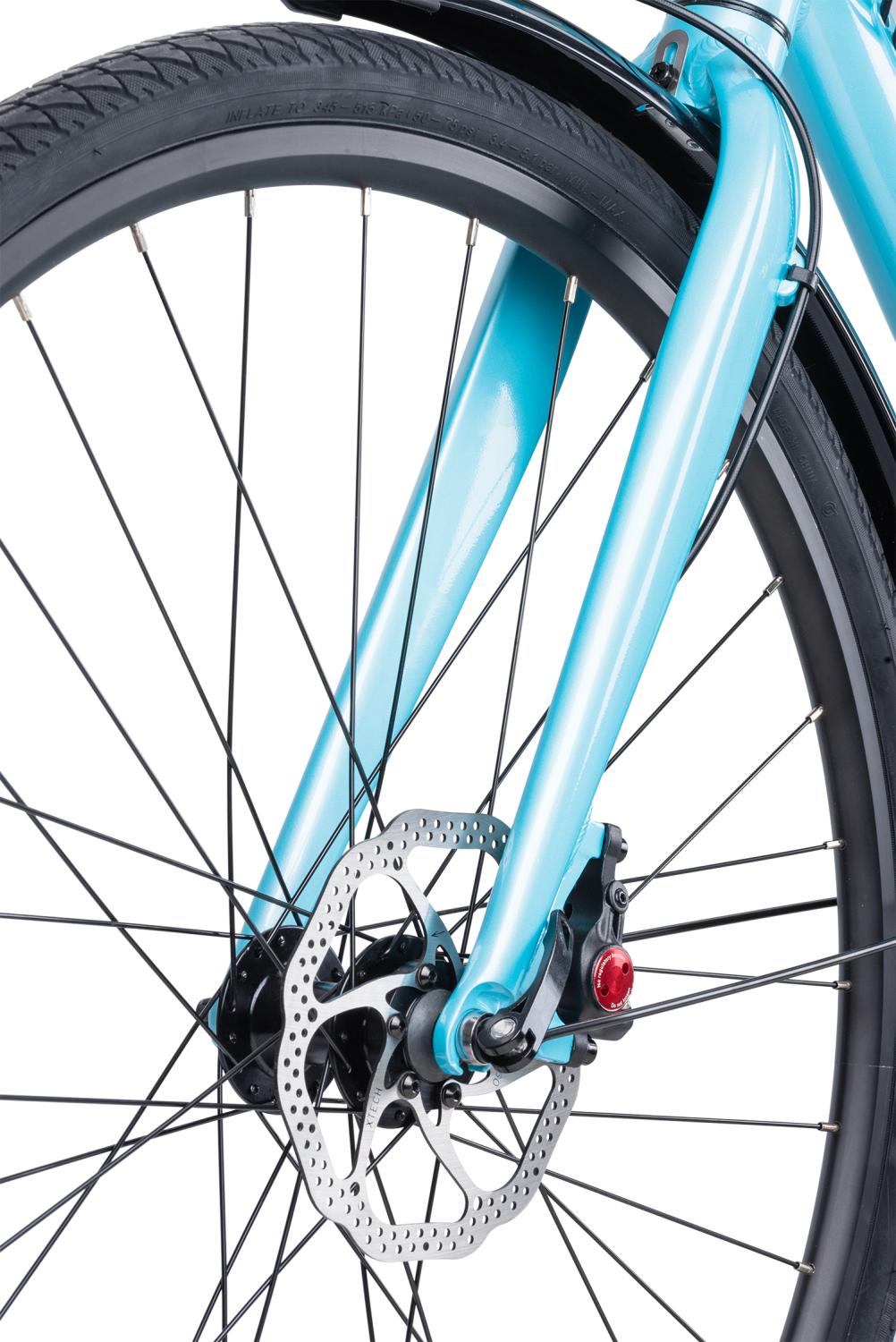 Active Max 117 naisten hybridipyörä turkoosi - Kuntokauppa.fi