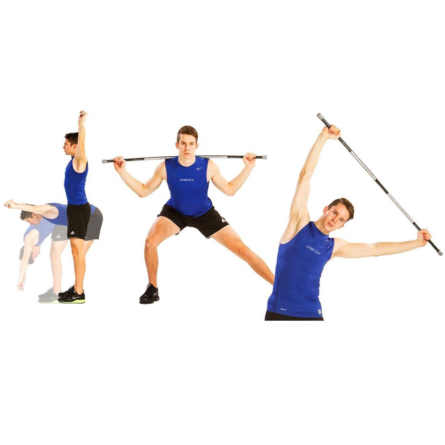 Gymstick Stretching Stick venyttelykeppi 131cm - Kuntokauppa.fi